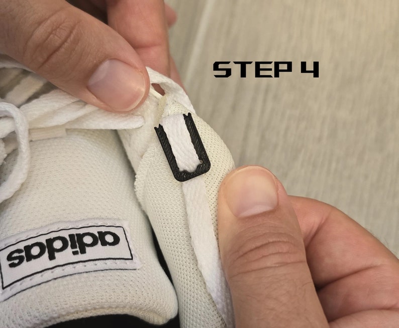 No-tie Shoe Lace Clips – 3D Printed Locking Shoelace Set for Kids ...