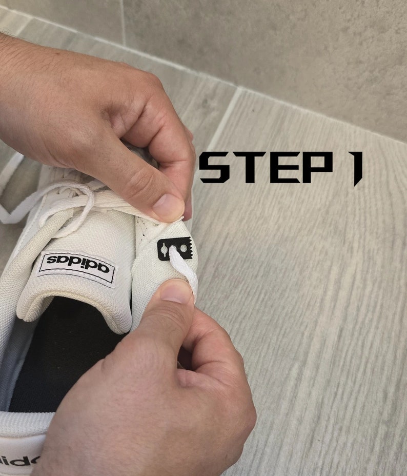 No-tie Shoe Lace Clips – 3D Printed Locking Shoelace Set for Kids ...