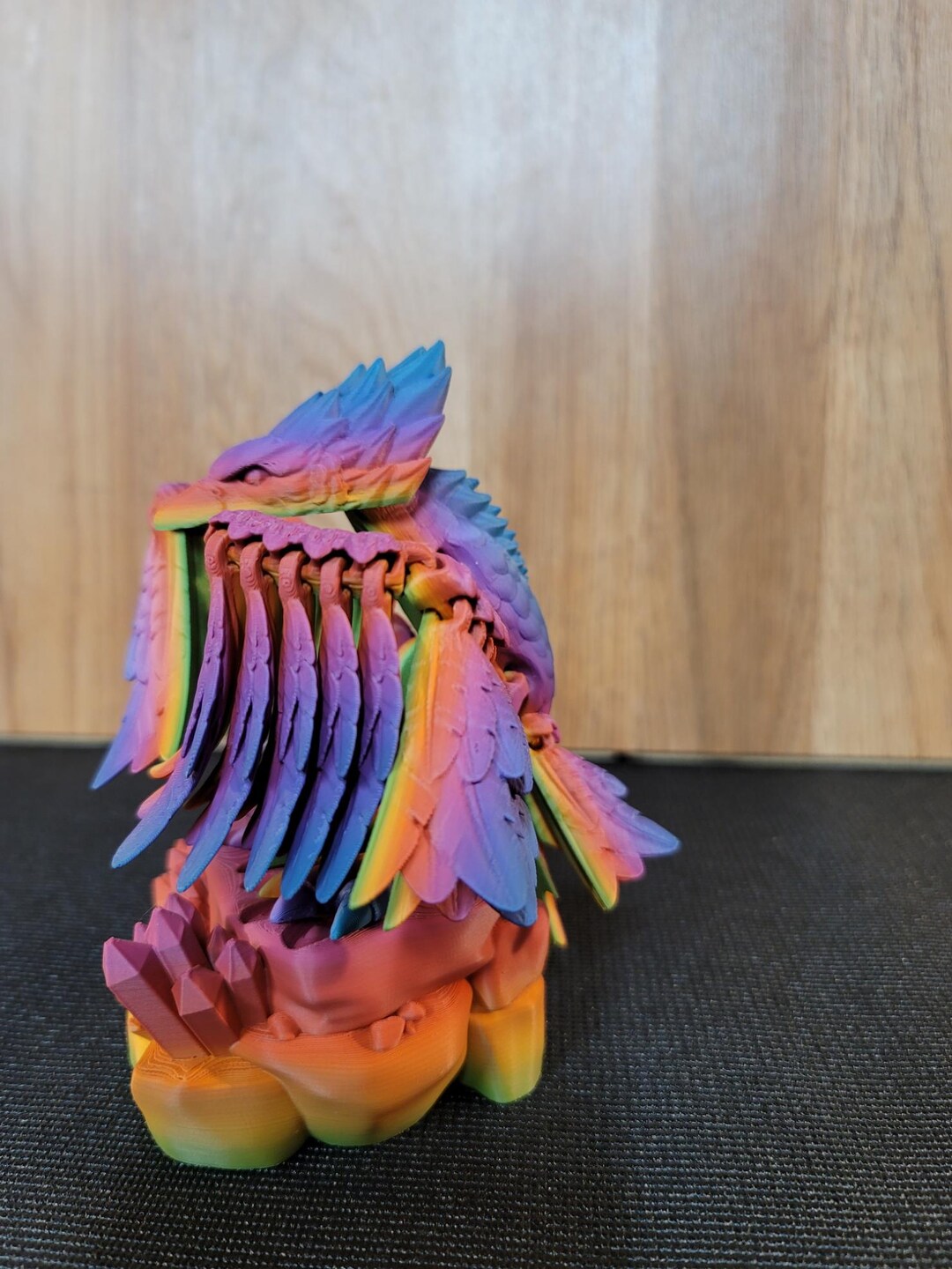 3D Printed Phoenix Figurine - Etsy