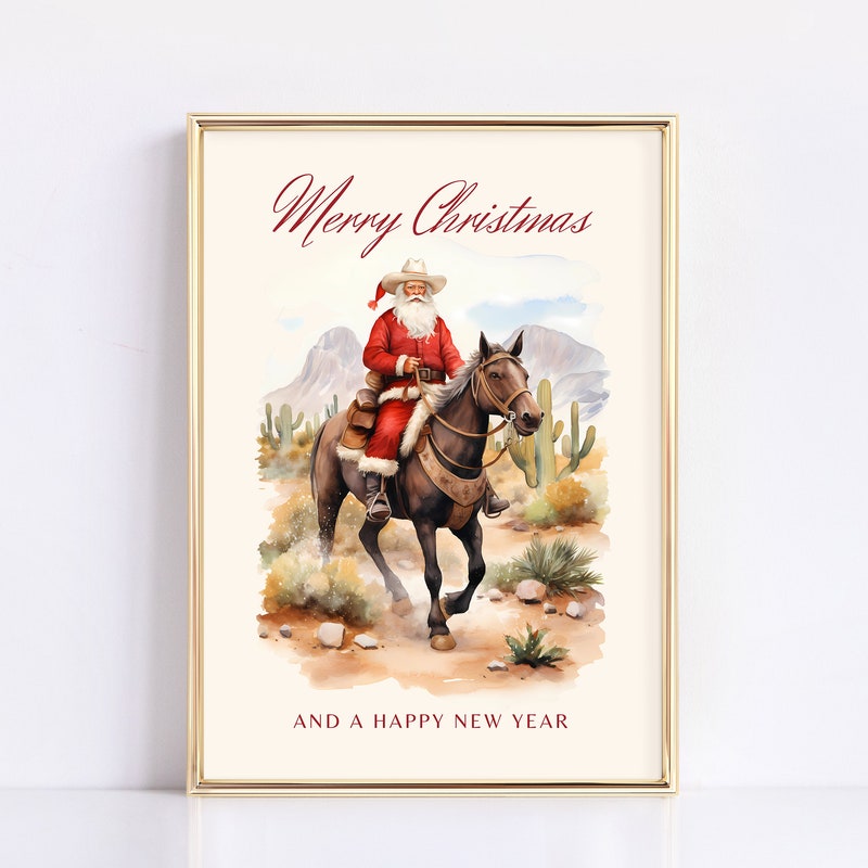 Western Christmas - Etsy
