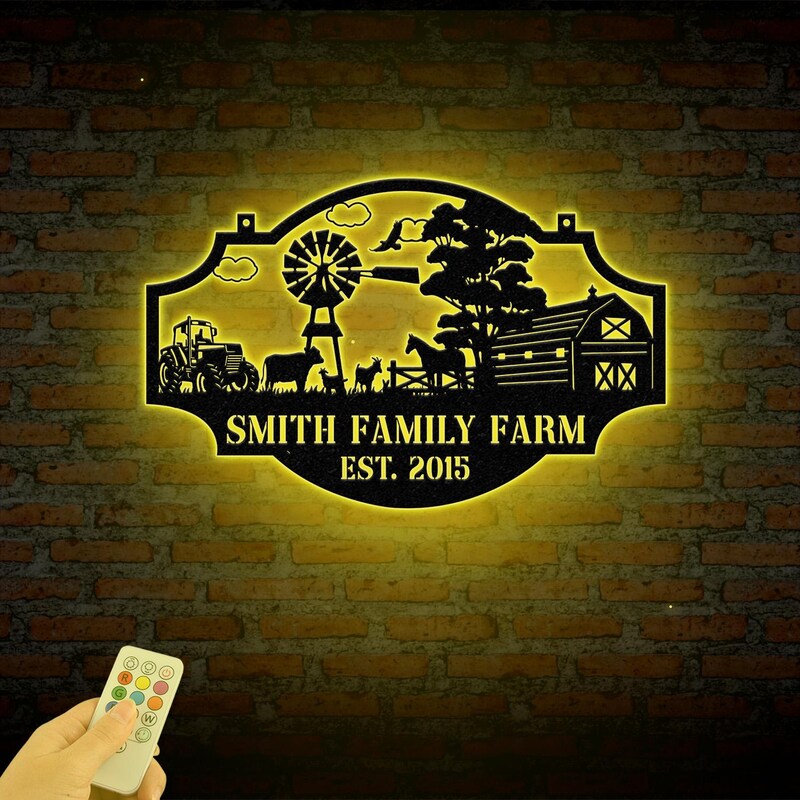 Metal Farm Signs - Etsy