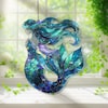 Mermaid Fantasy-stained Glass Acrylic Window - Etsy