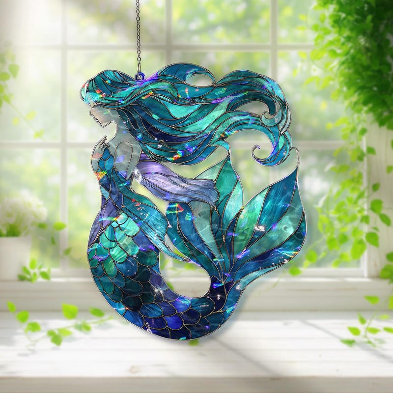 Mermaid Wall Hanging - Etsy