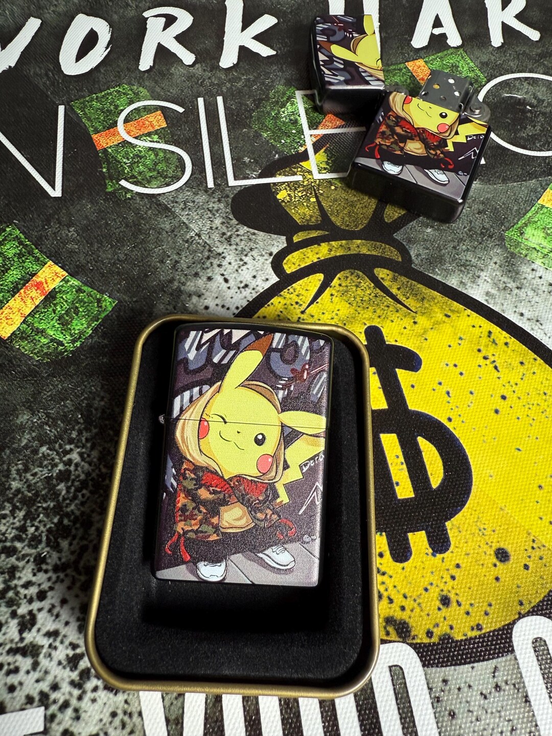 Zippo Pikachu Windproof Lighter - Etsy