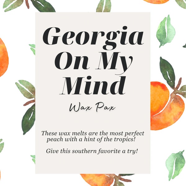 Georgia on My Mind - Etsy