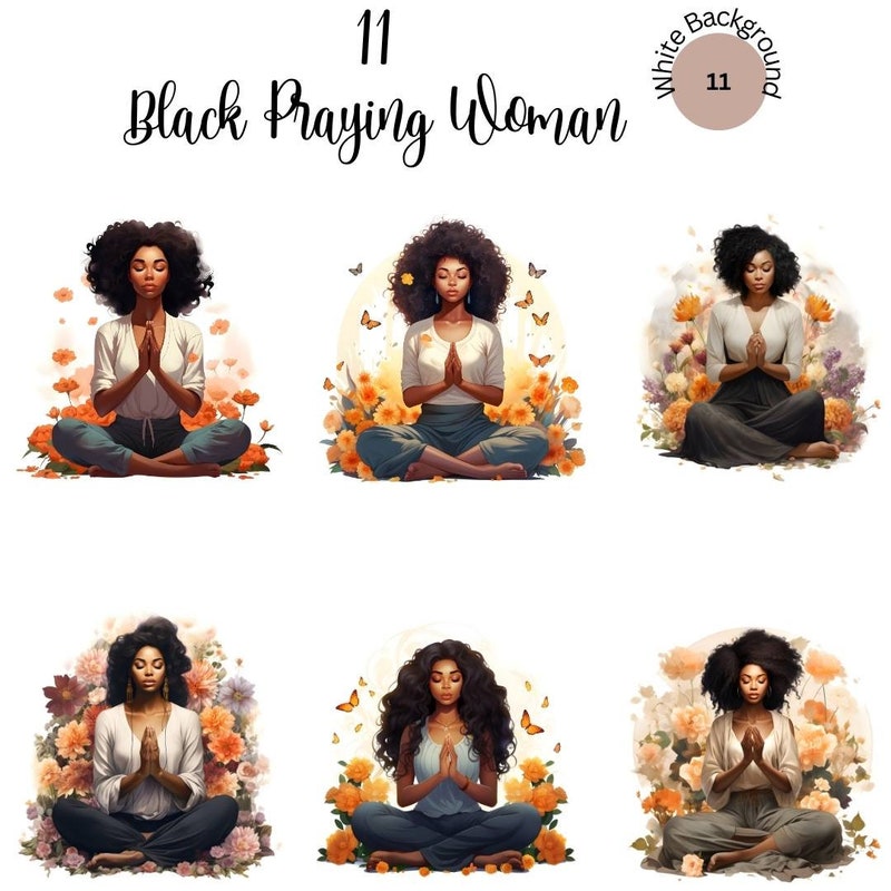 Faith Women Clipart - Etsy