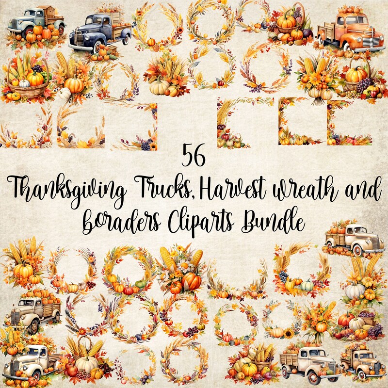 Thanksgiving Harvest - Etsy