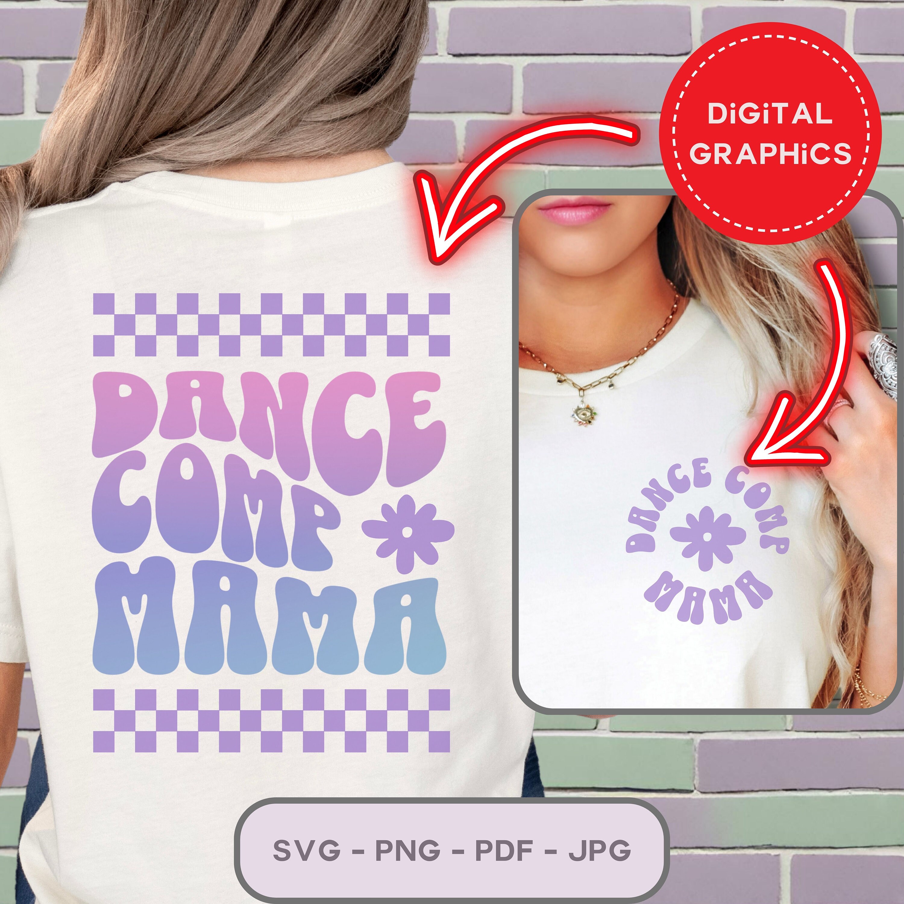 Competition Dance Mom Svg Bundle, Dance Mama Svg, Dance Comp Mama Svg ...