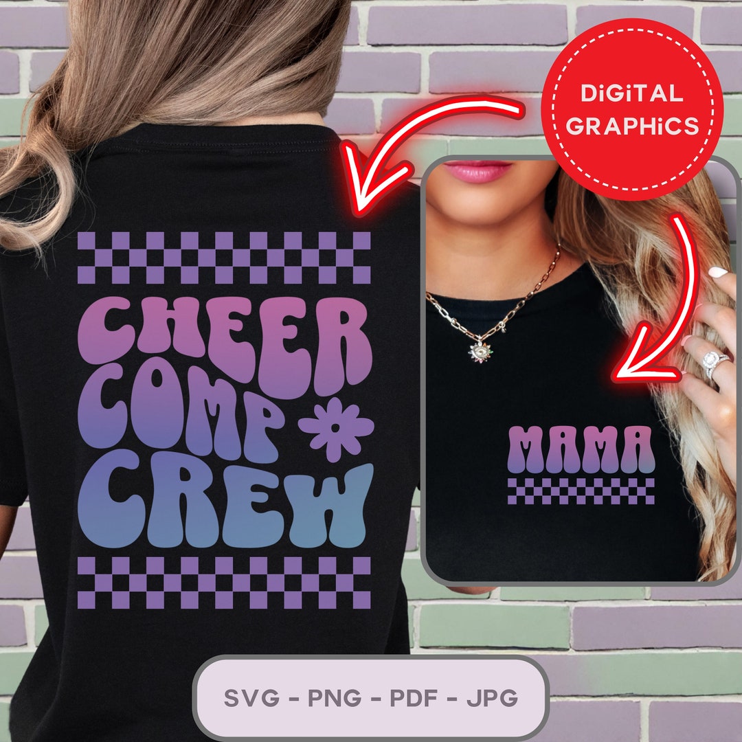 Cheer Competition Svg, Cheer Mom Svg, Cheer Shirt Svg, Cheer Comp Svg ...