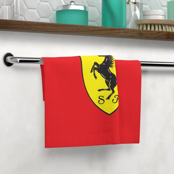 Ferrari Hand Towel - Etsy
