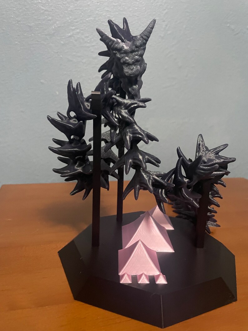 Articulated Dragon Stand Pyramids - Etsy