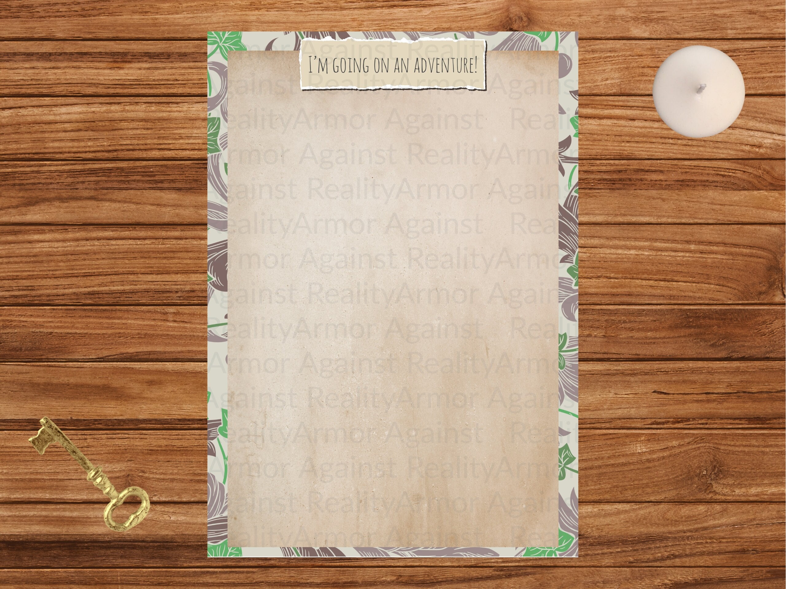 Printable I’m Going on an Adventure Fantasy to Do List Digital Download ...