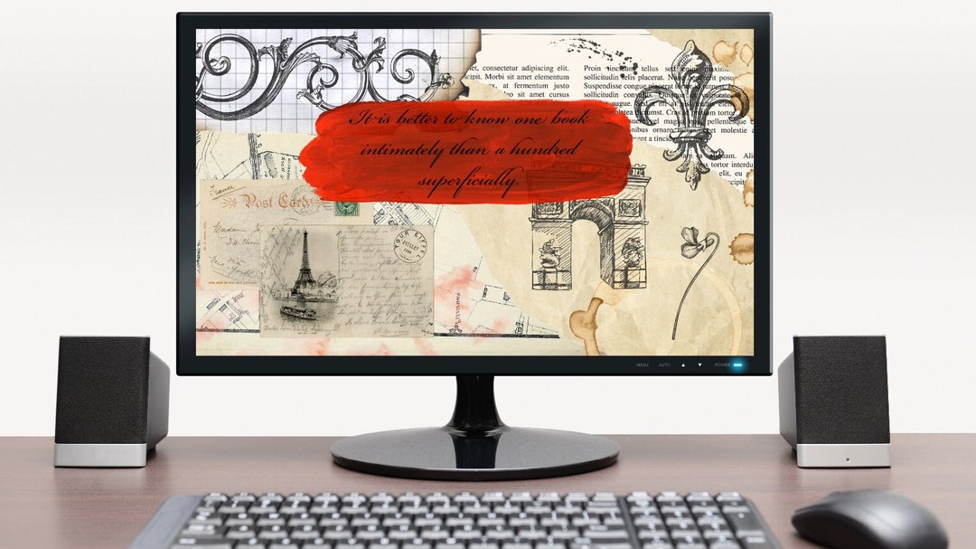 Dark Academia Desktop Wallpaper Download - Etsy