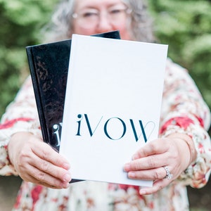 Ivow: Wedding Vow Keepsake Journal - Etsy