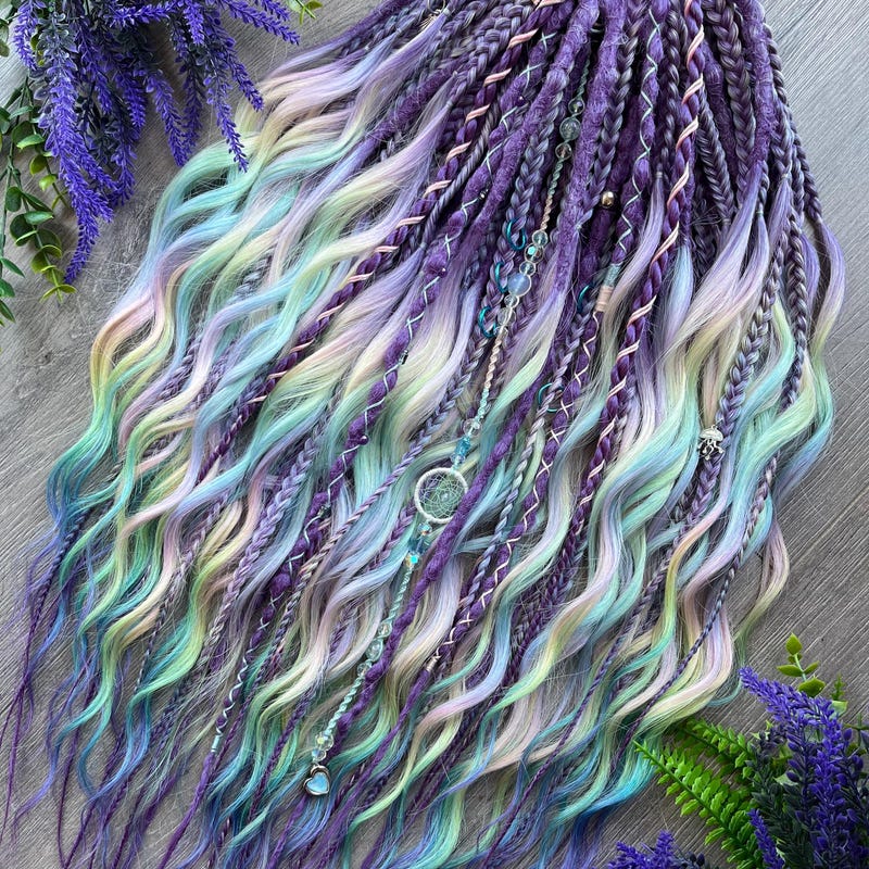 Mermaid Hair Extensions - Etsy