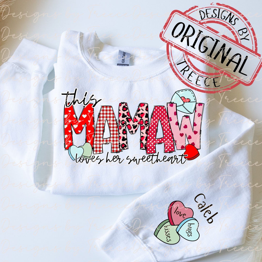 Bundle 3 This Mamaw Grandma Loves Her Sweetheart/s, Valentines Day ...