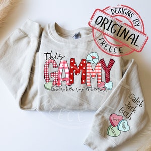 Bundle (3) This Gammy Grandma Loves Her Sweetheart/s, Valentines Day ...