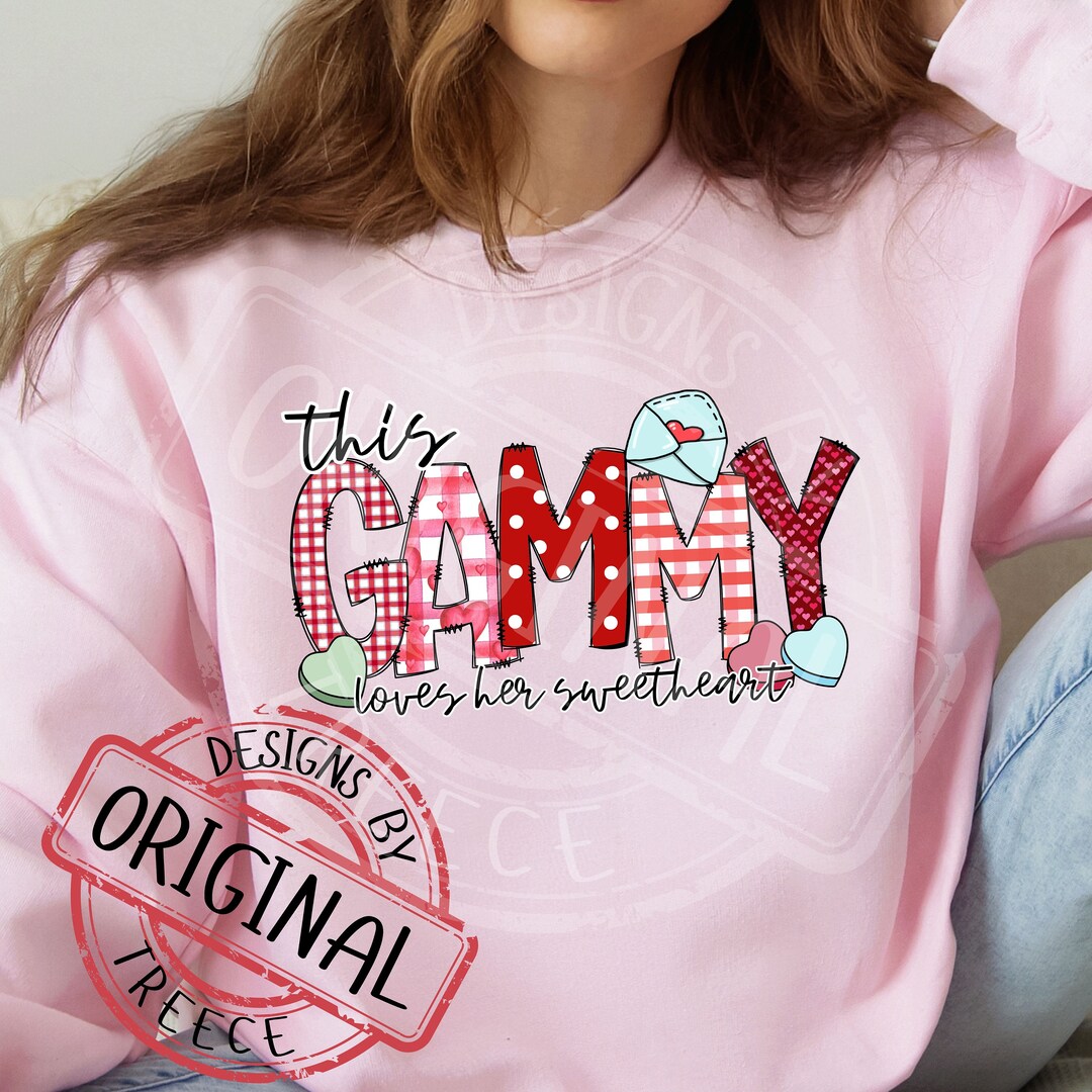 Bundle (3) This Gammy Grandma Loves Her Sweetheart/s, Valentines Day ...