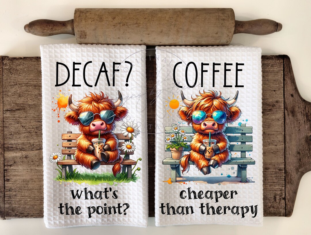 Decaf Coffee Gnome PNG | Glass Cutting Board Sublimation | Funny ...