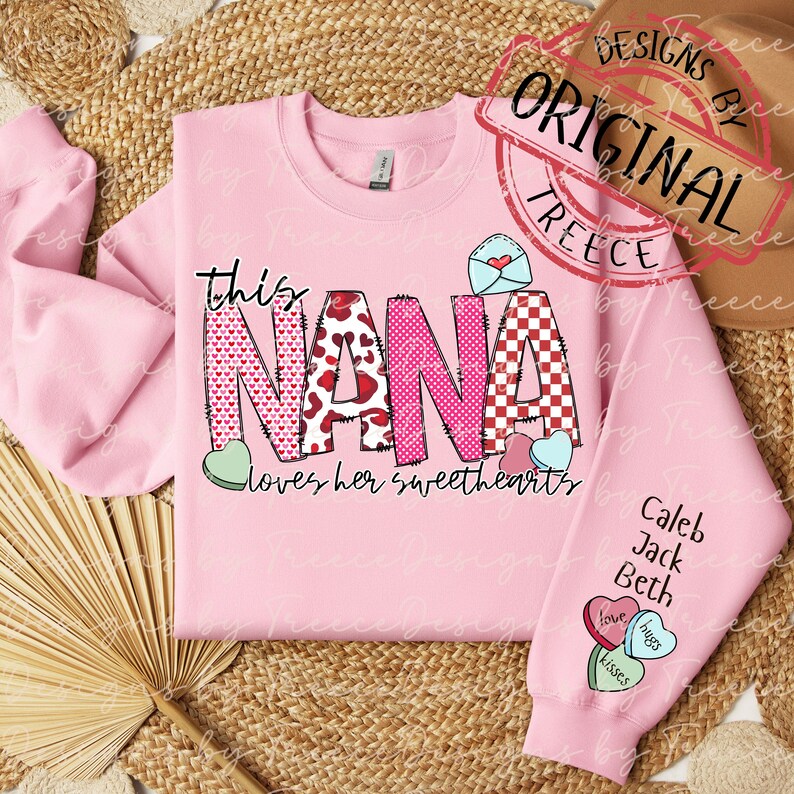 Bundle 3 This Nana Loves Her Sweetheart S Valentines Day Vibrant