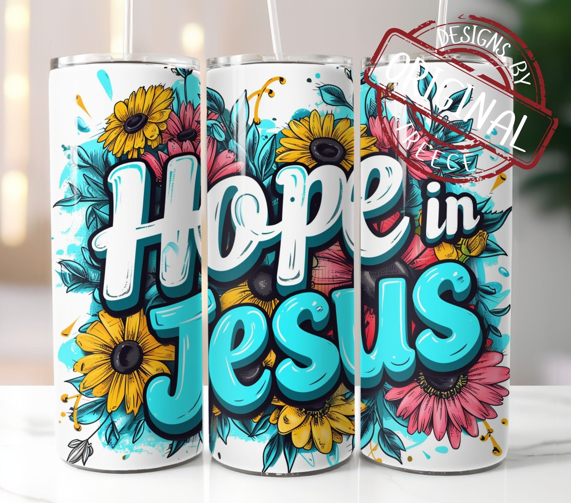 Hope in Jesus Christian Retro Comic Style - Instant Digital PNG ...