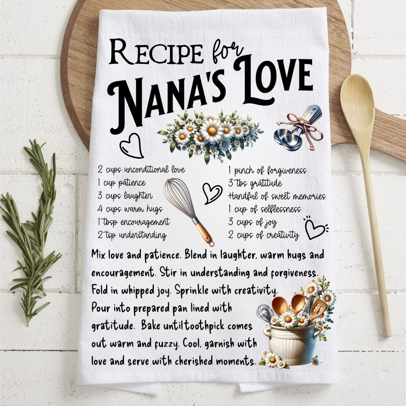 Nana Design for Towels - Etsy UK