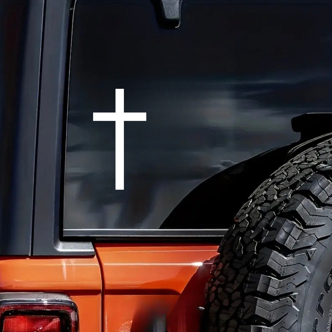Bible Car Decal, Car Decal, Cross Sticker, Christian Sticker, Christian ...