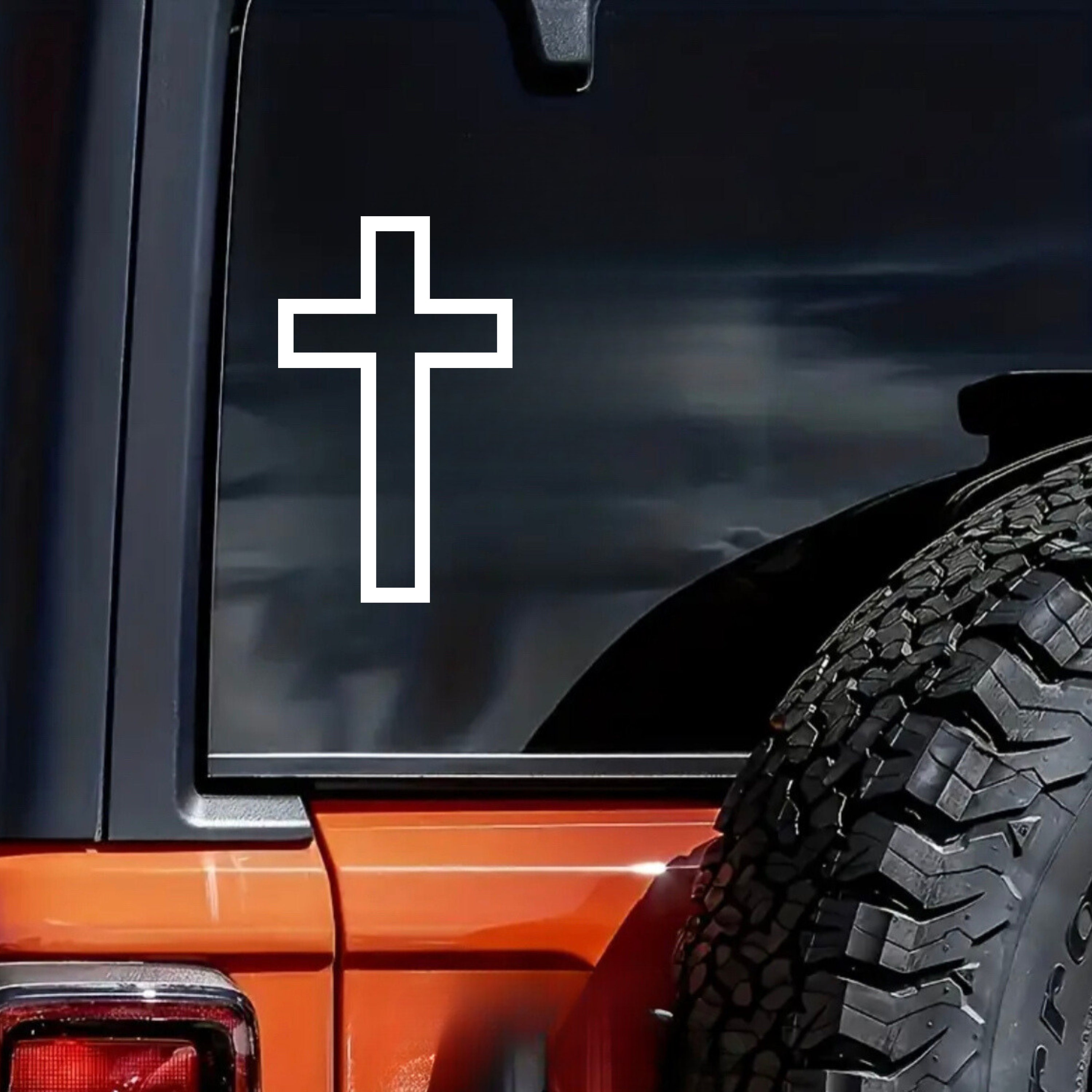 Bible Car Decal, Car Decal, Cross Sticker, Christian Sticker, Christian ...