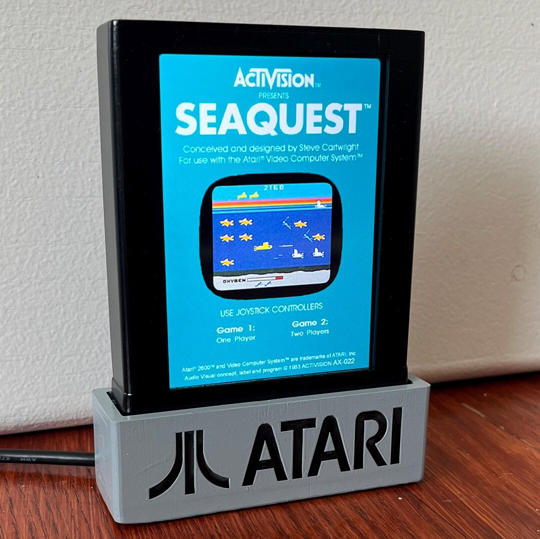 Atari 2600 Digital Cartridge Display - Etsy