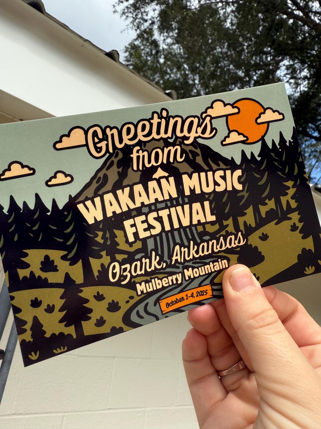 Wakaan Music Festival 2025 Post Card - Etsy