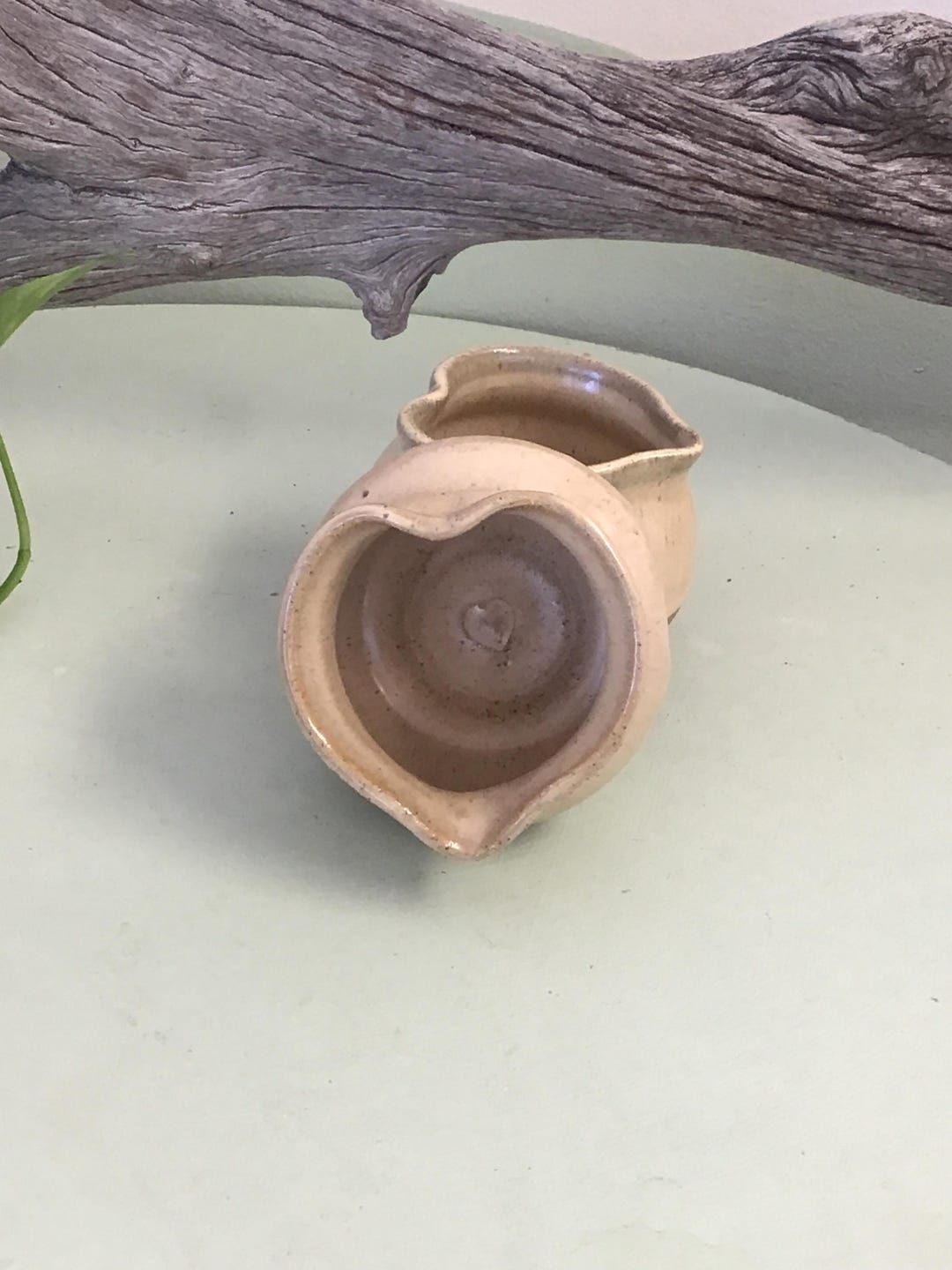 Handmade Heart Ceramic Hand Pourer/ Jug | Blue - Etsy