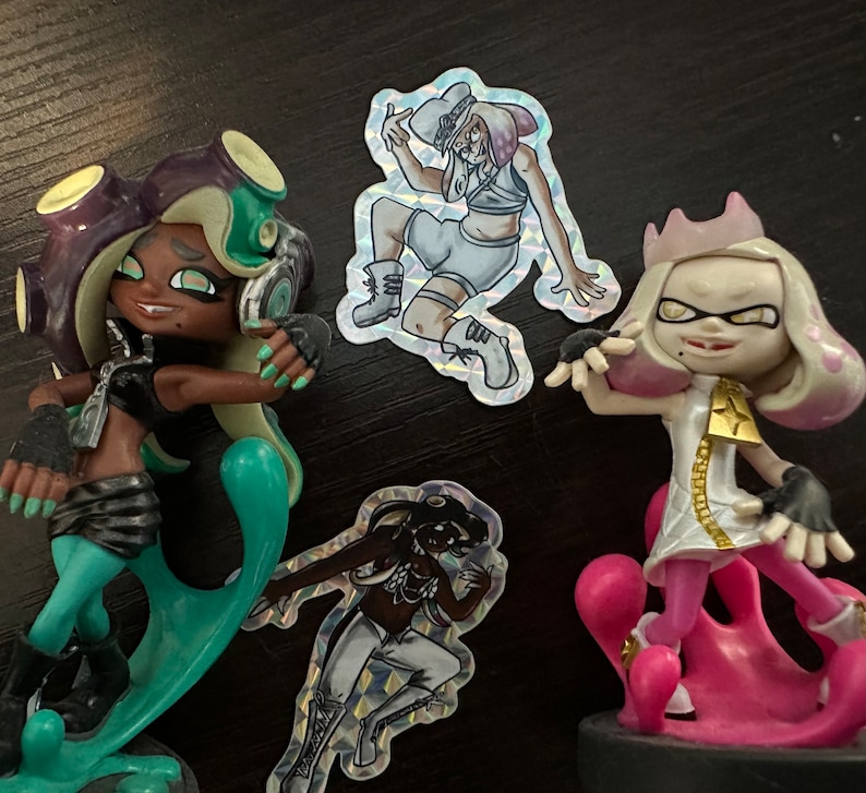 Splatoon 3 Grand Festival - Team Present Stickers - Etsy