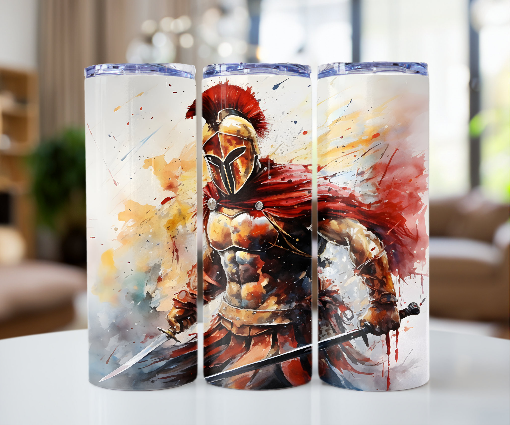 Spartan 20oz Skinny Tumbler Sublimation Designs Roman Empire- Wraps for ...