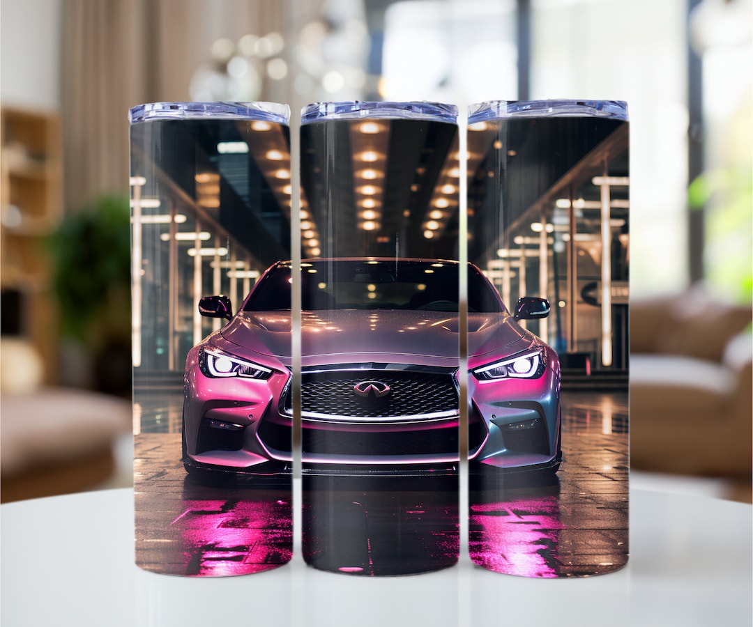 Sports Car Infiniti Q50 20 Oz Skinny Tumbler Sublimation Design ...