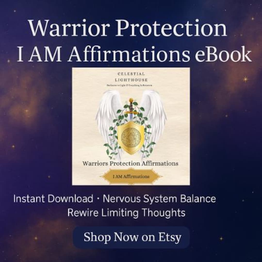 Warrior Protection Affirmation Ebook – I AM Statements for Peace ...