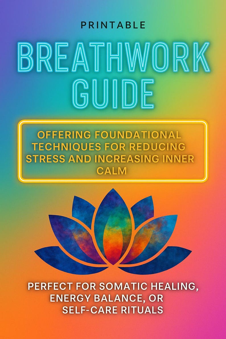 Breathing Exercises Guide: Stress Relief & Relaxation Techniques (PDF ...