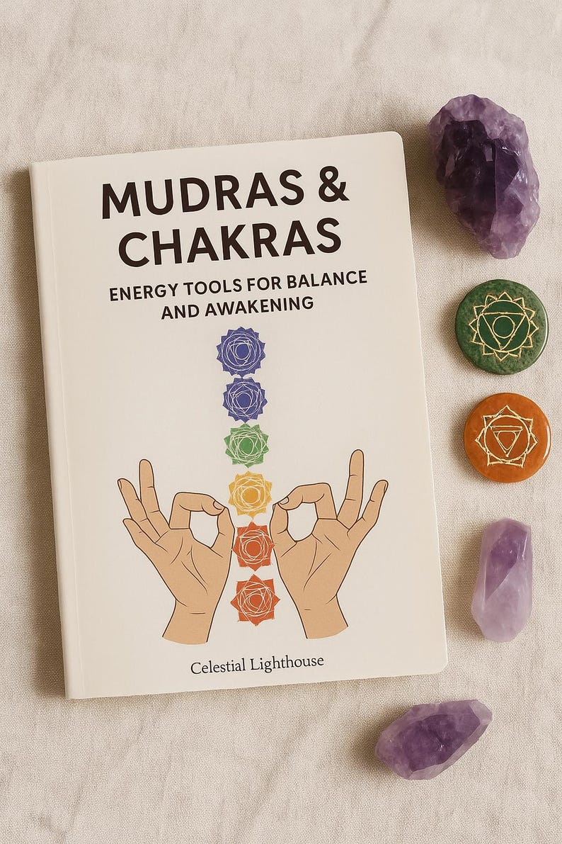 Chakra & Mudra Workbook | Mantras, Mudras + Meditation for a Soulful ...