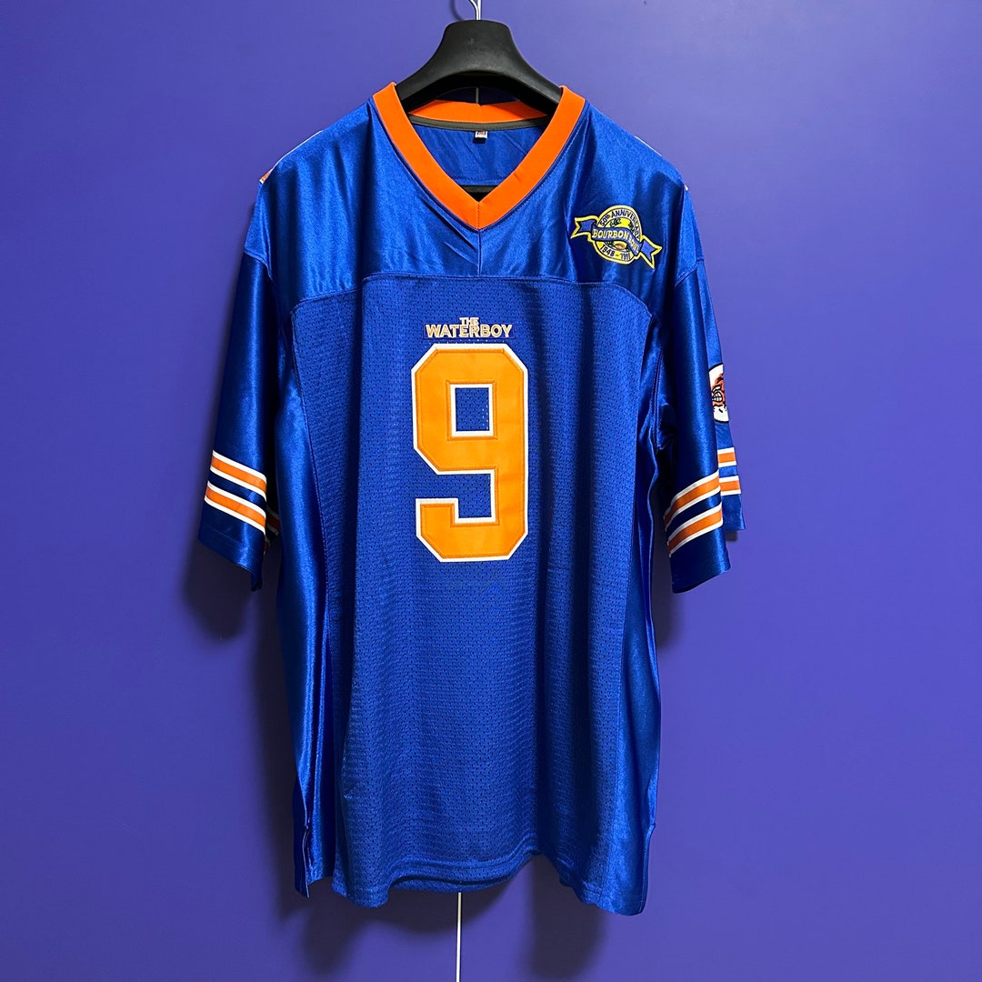 Custom Bobby Boucher 9 the Waterboy Stitched Soccer Jersey Sports ...