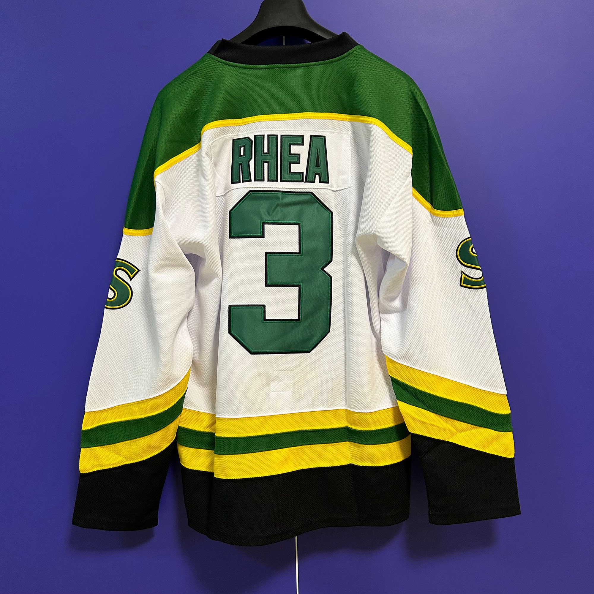 Custom 1917 St John's Shamrocks Ross the Boss Rhea #3 Vintage Jersey ...