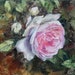 Small Pink Rose Painting for a Girls Room Gift for Sister - Etsy