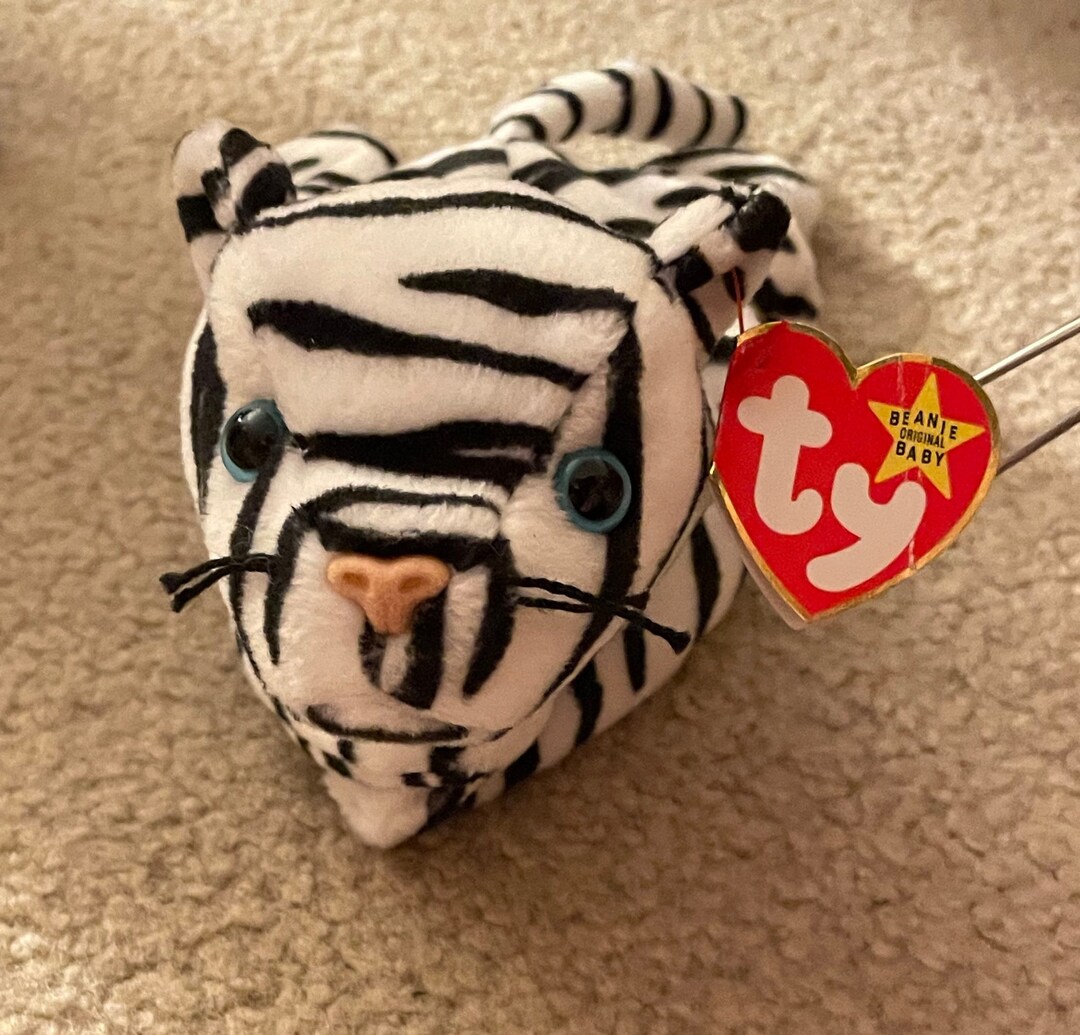 Blizzard the White Tiger Rare TAG ERRORS - Etsy