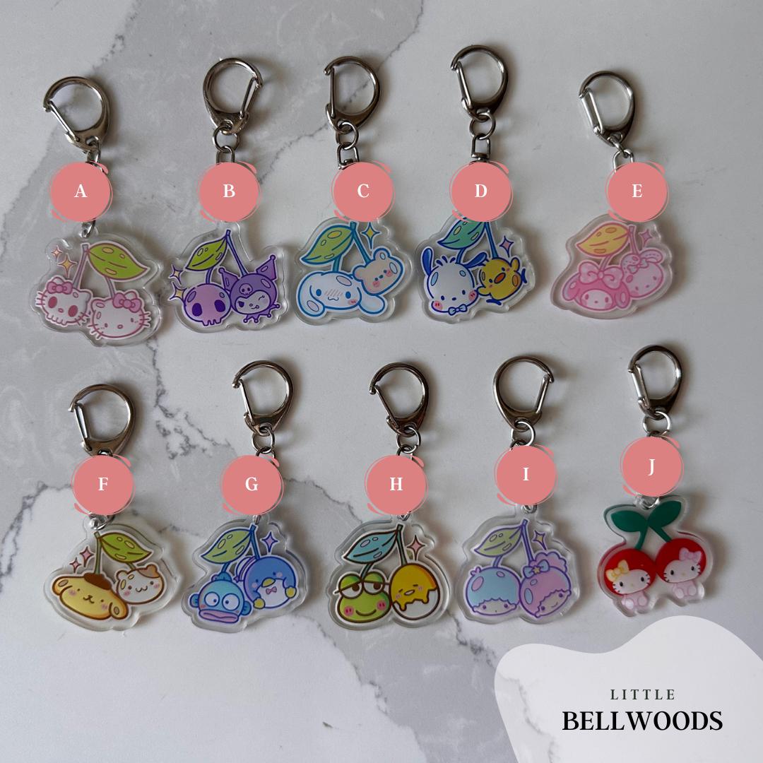 Cute Keychains | HK Keychains | Kawaii Japanese Bag Accessories - Etsy