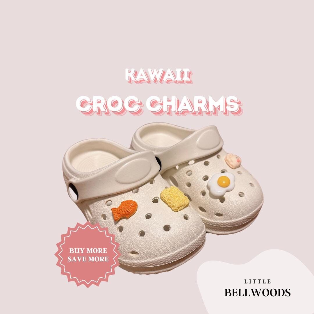 Cute Shoe Charms Kawaii Croc Jibbitz Shoe Clips Croc Charms Dumpling ...