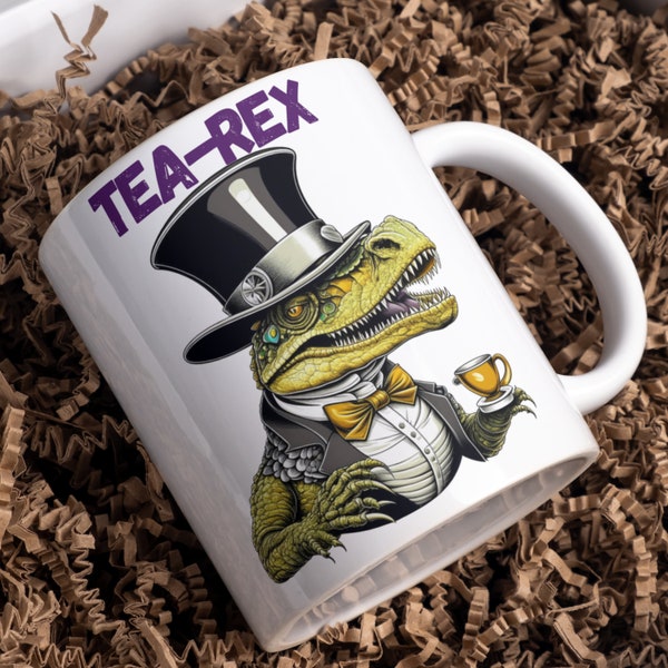 Tea Rex Mug - Etsy