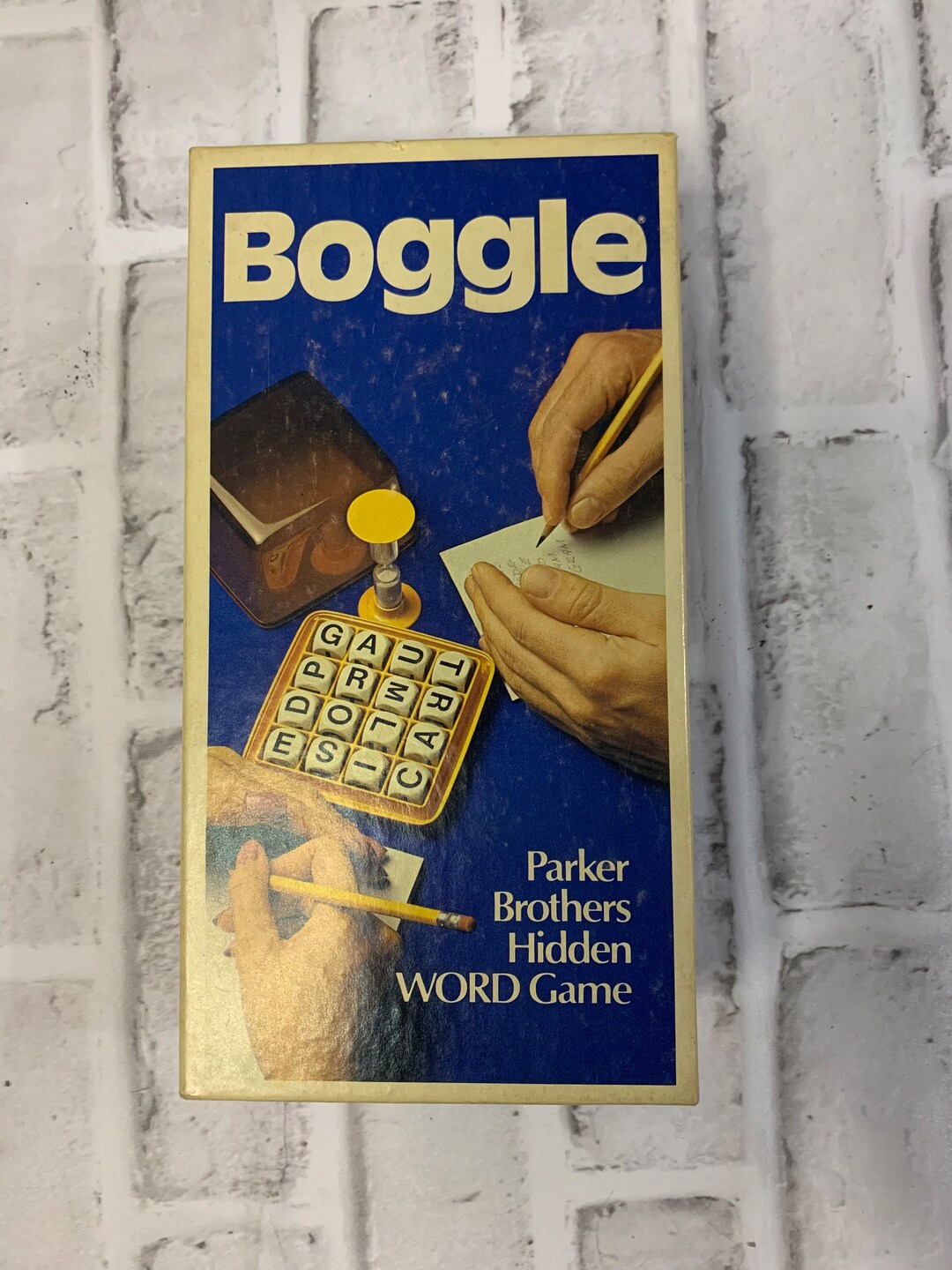 Vintage 1976 Boggle Word Game - Etsy