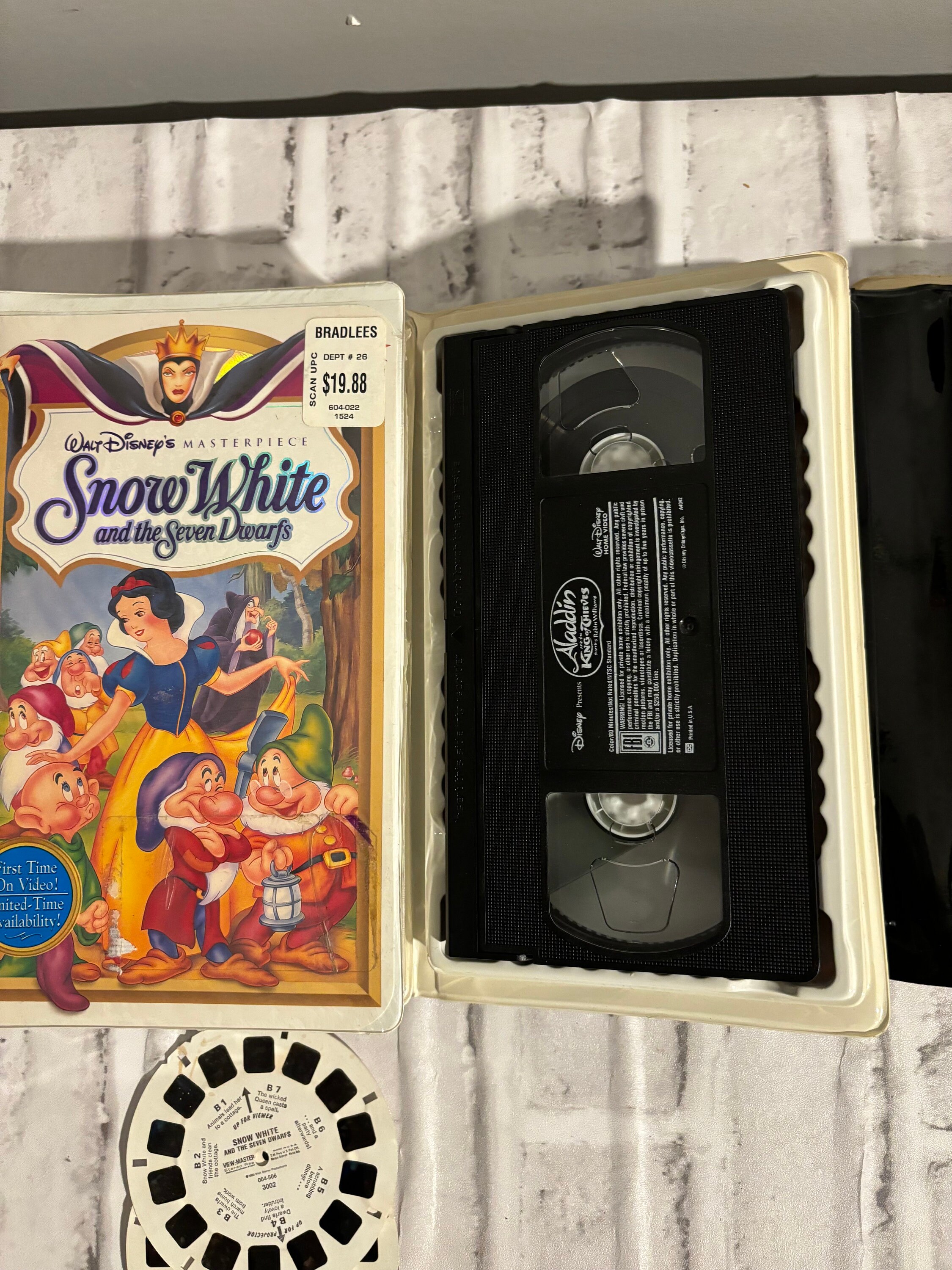 Vintage Walt Disney VHS Tape Regular/masterpiece Collectors Set With ...