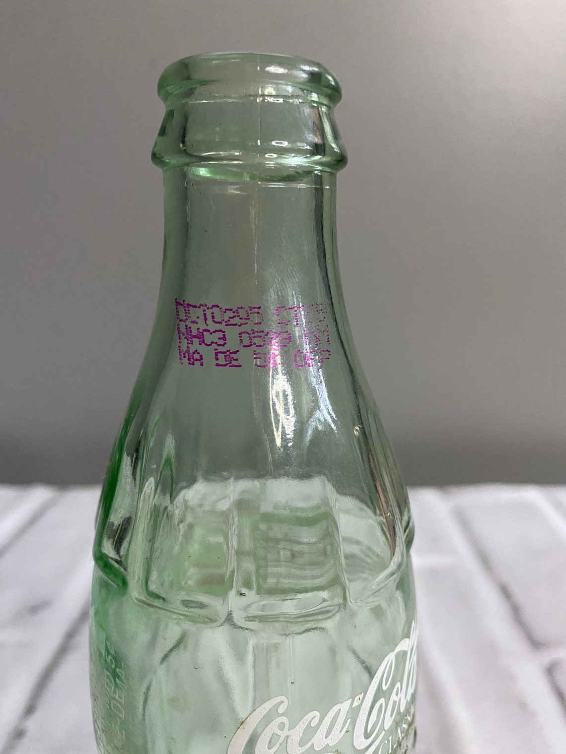 Vintage 1993 Coca-cola Collectible Coke Bottle - Etsy