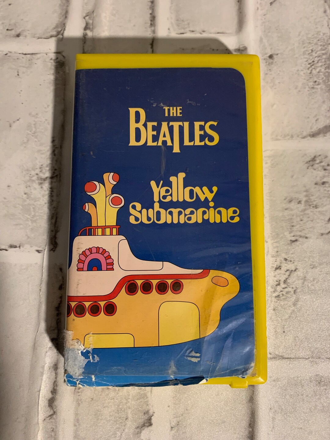 Vintage the Beatles Yellow Submarine VHS - Etsy
