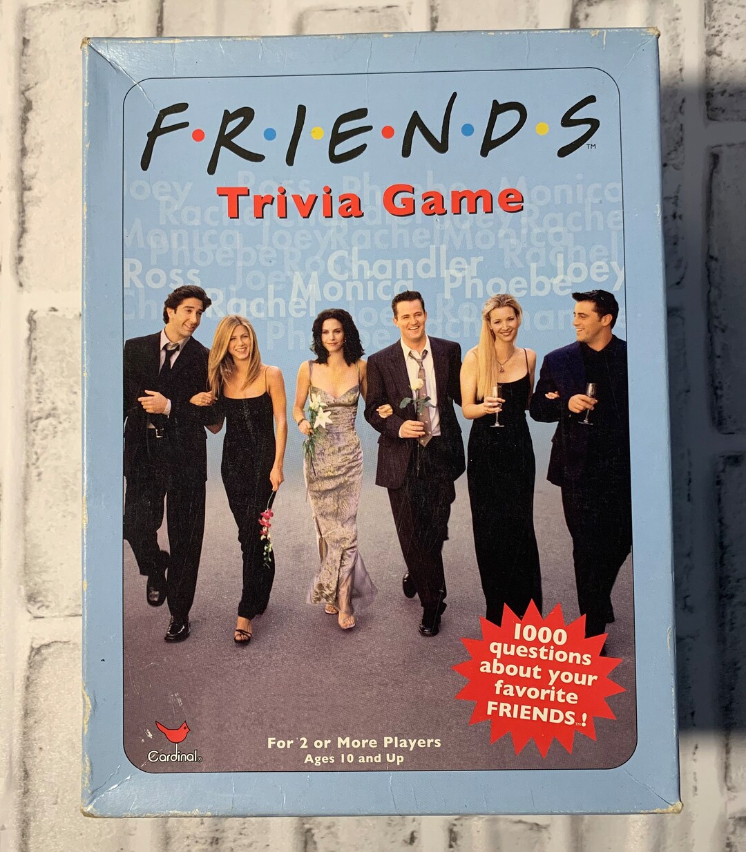 Vintage 2002 Friends Trivia Game - Etsy