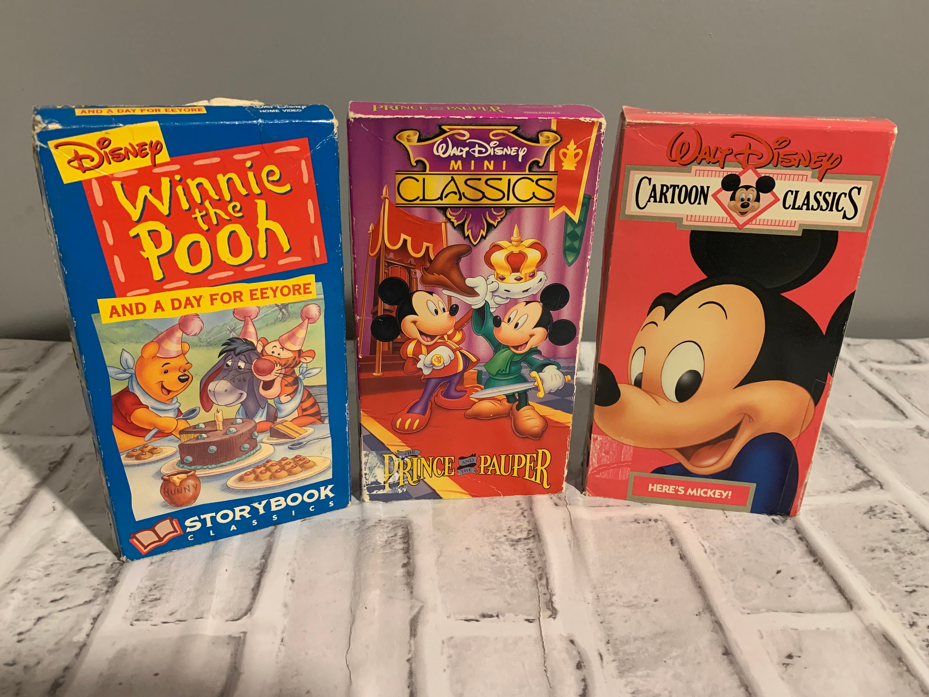 Walt Disney Classic Cartoons VHS Tape Pack - Etsy Canada